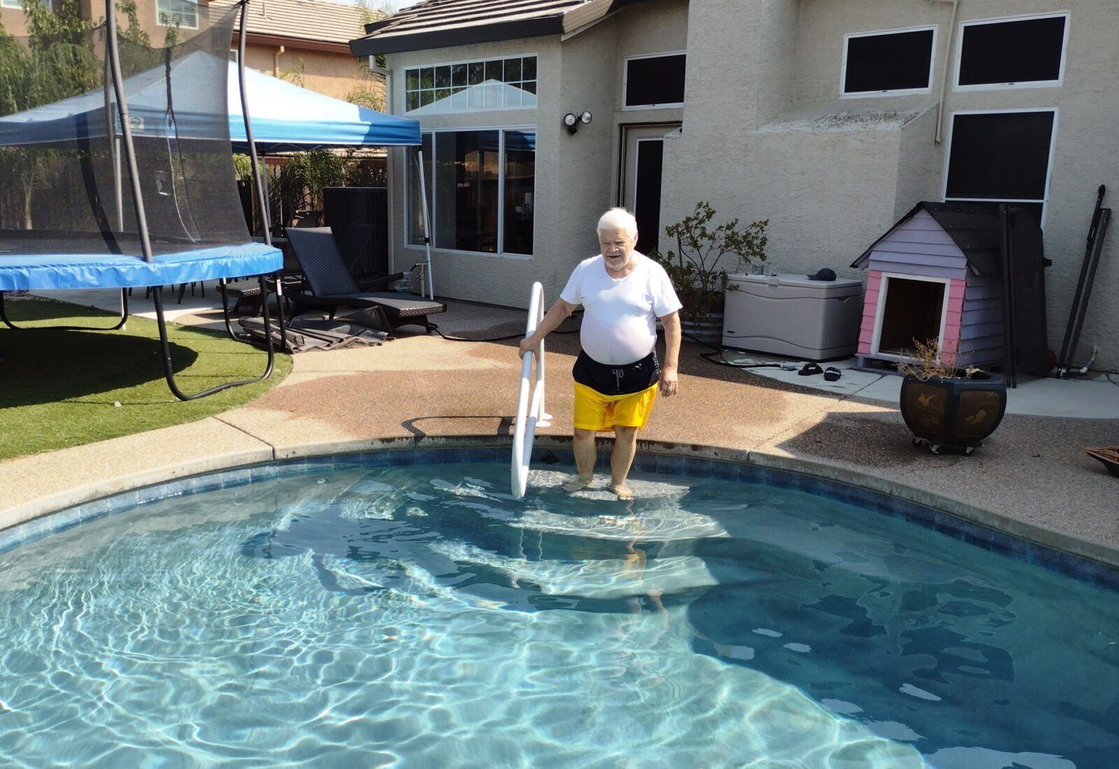 Swimming Pool Hand Rail Installation in Greater Sacramento - Mike the ...